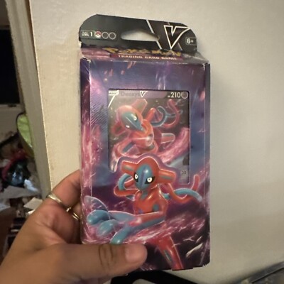 Pokémon TCG: Deoxys V Battle Deck A Meteor Shower of Psychic Power—with ...