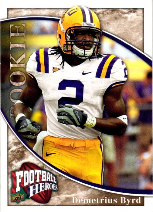 2009 Upper Deck Heroes #165 Demetrius Byrd RC | eBay