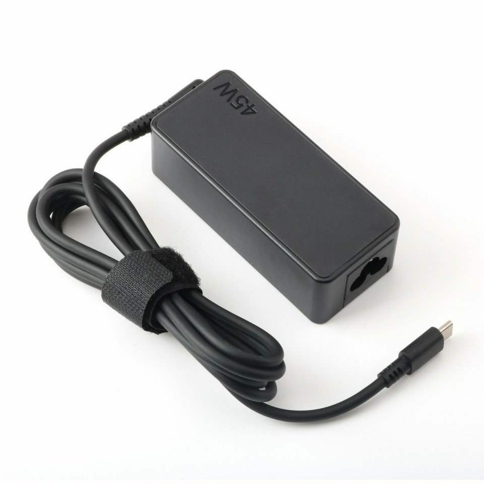 Genuine 45W Type-C USB-C Adapter For Lenovo ThinkPad X280 X390 X395 ...