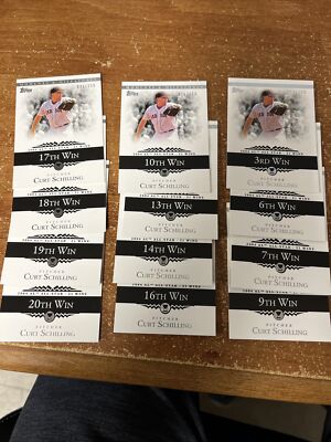 2007 Topps Moments & Milestones (12) Card #91Curt Schilling /150 | eBay