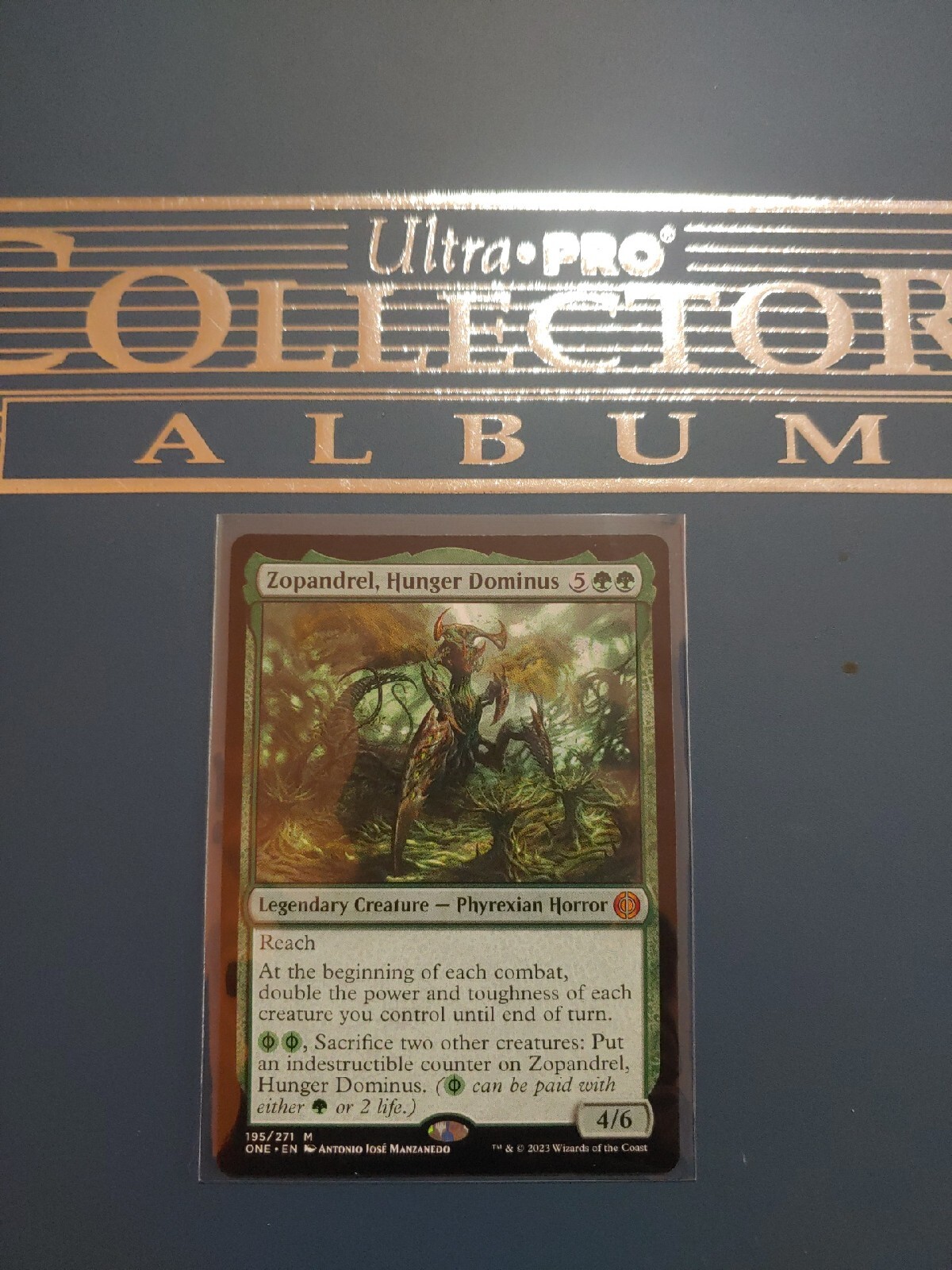 MTG Zopandrel, Hunger Dominus Phyrexia: All Will Be One 195/271 Regular ...