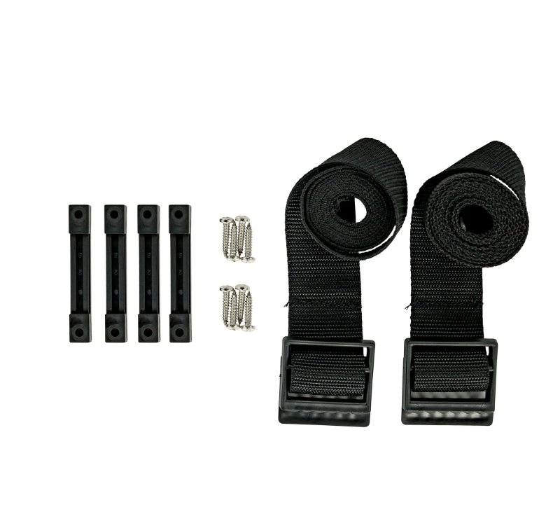 Camco Double Battery Box Straps Hardware Group GC2 Stores RV Automotive ...