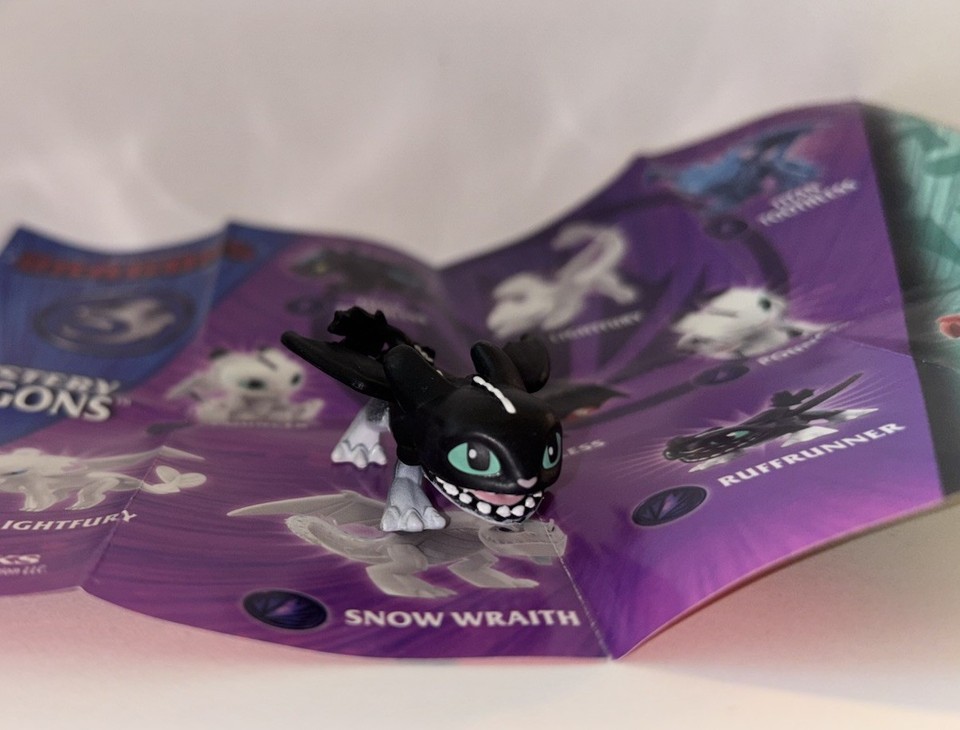 Mystery Dragons Revealed 1.5" STANDING RUFFRUNNER Dragon Opened 2021 ...