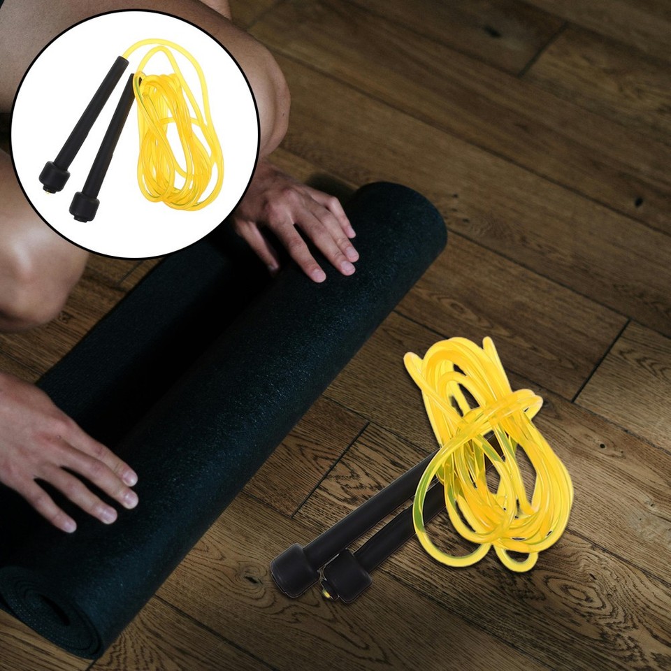 7 Pcs Training Jump Rope Workout Exercise with Handles Fitness Ropes | eBay