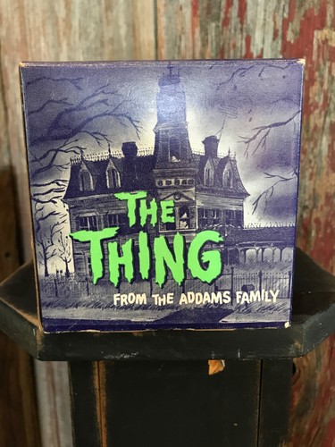 1964 The Thing Addams Family coin bank Original BOX Only Box ...