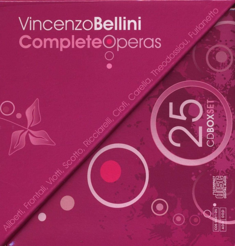 Bellini (1801-1835) - Bellini : Complete Operas (+CD-ROM) | eBay