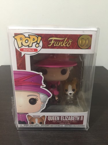 queen elizabeth II with corgi dog funko pop vinyl #01 | eBay