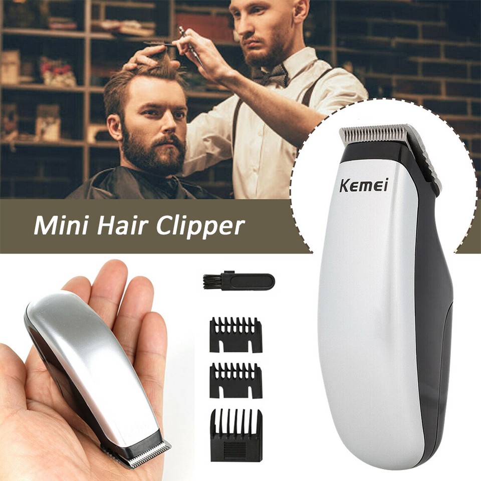 Mini Hair Clipper Men's Cordless Beard Body Hair Trimmer Shaver Cutter ...