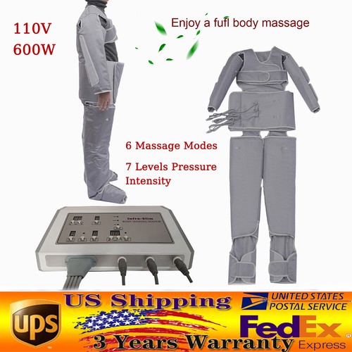 Air Pressure Pressotherapy Far Infrared Lymphatic Spa Fat Removal ...