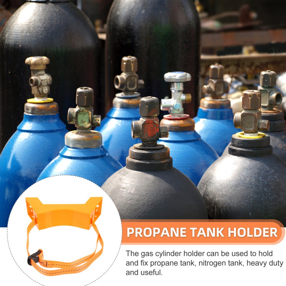 Sturdy Wall Mounted Propane Tank Mount Cylinder Bracket Wall Mounted | eBay