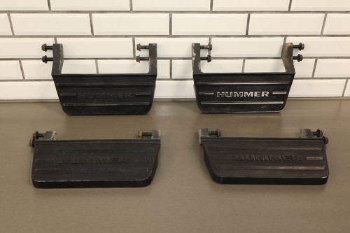 03-09 Hummer H2 SUV Set (4) OEM Side Steps | eBay