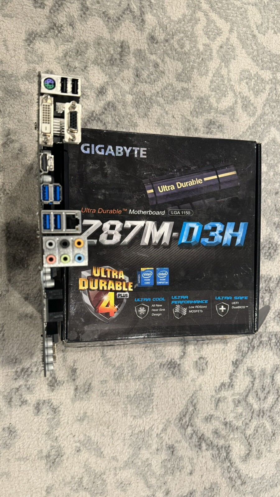 GIGABYTE Z87M-D3H Motherboard LGA1150 Chipset Intel Z87 DDR3 With I/O ...