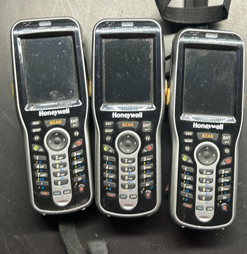 "LOT OF 3" Honeywell Dolphin 6110 Mobile Handheld Barcode Scanner ...