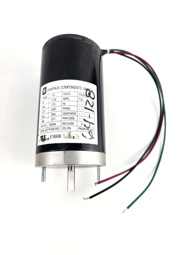 Tennant 1063949 ELECTRIC MOTOR Agitator Brush 115V 1770RPM 0.125HP 1.3A ...