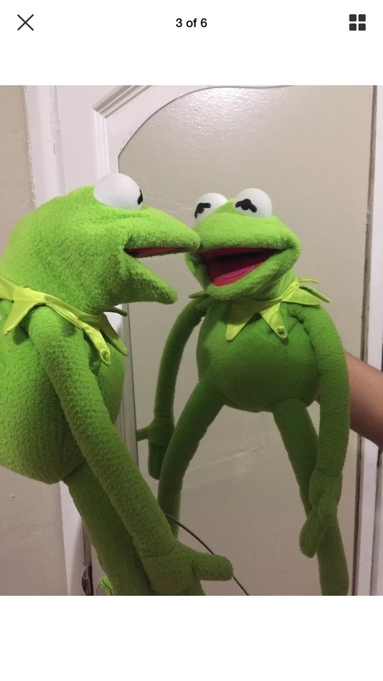 Kermit The Frog Hand Puppet / Relisted | eBay