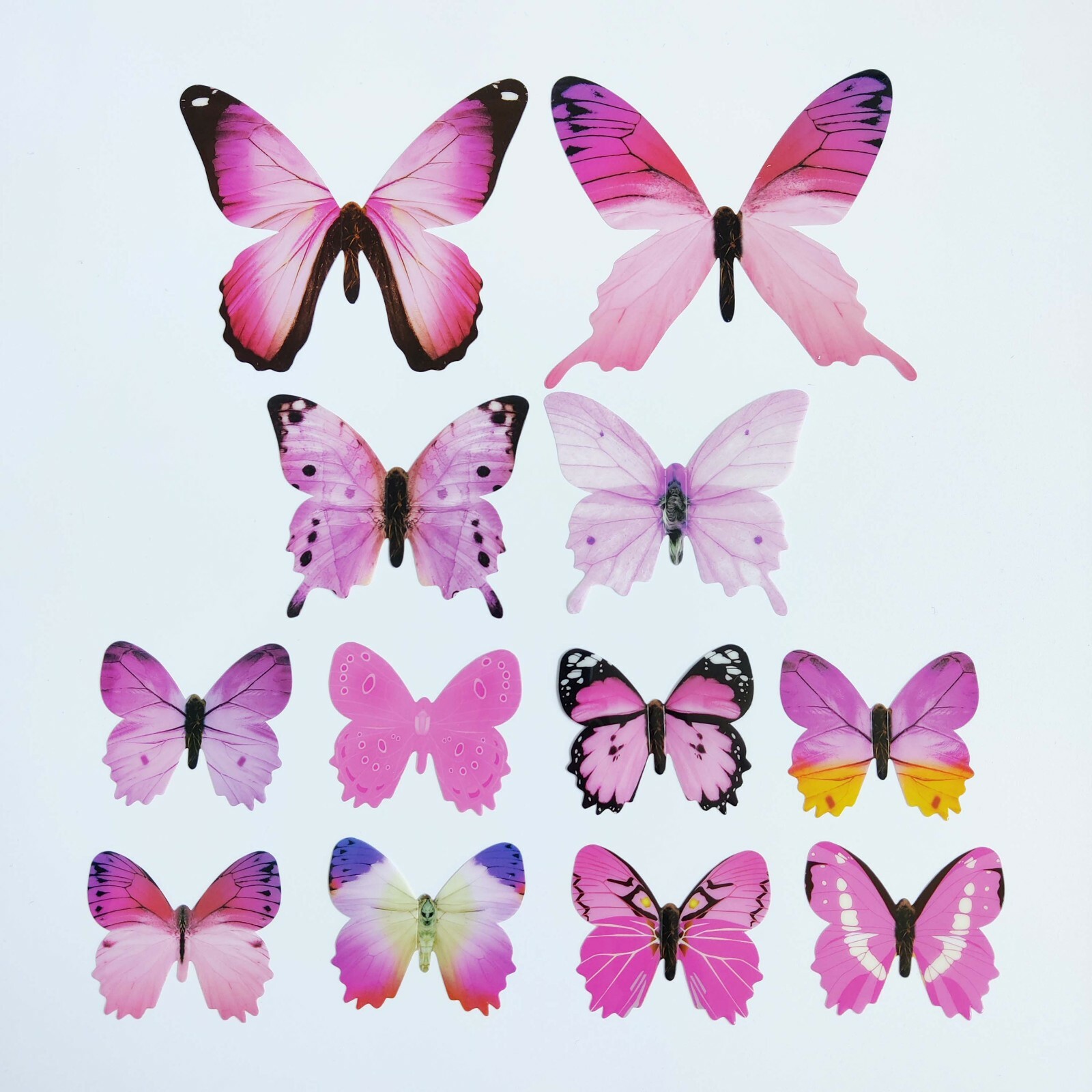 12 x 3D Butterfly Wall Stickers Home Decor Room Decoration Sticker ...