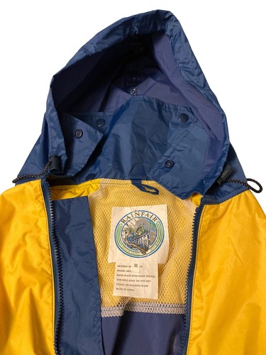 Vintage Rainfair Waterproof Jacket Zip Up Coat, Sailing, Boating ...