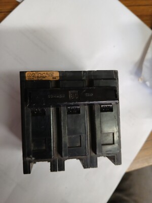 EATON BAB3080H CUTLER HAMMER 3 Pole 80AMP 240V BOLT ON CIRCUIT Great ...