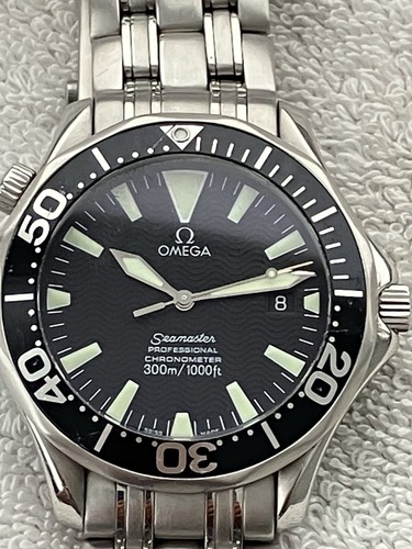 Omega Seamaster Professional 300m Black 2254.50 Automatic 41mm Men's ...