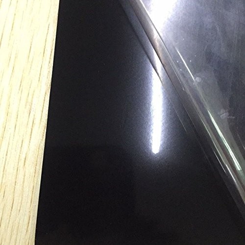 LMS Black Thin High Temp Silicone Rubber Sheet Material Heat Resistant ...