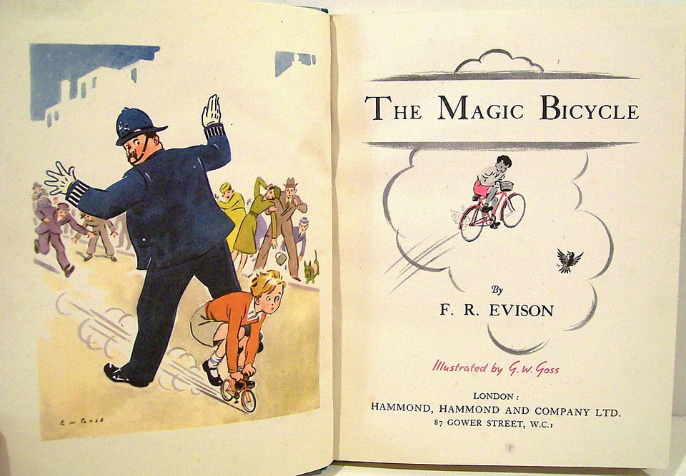 The Magic Bicycle by F R Evison 1946 Illustrated by G W Goss | eBay UK