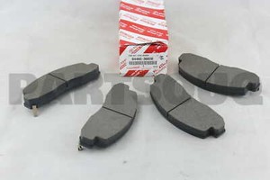 0446536020 Genuine Toyota PAD KIT, DISC BRAKE, FRONT 04465-36020 | eBay