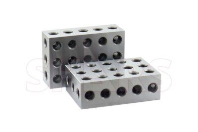 Matched Pairs Ultra Precision 2-4-6 246 Block Set 23 Holes 5/8-11 New S ...