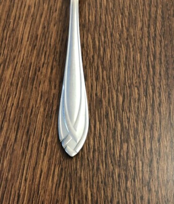 Hampton Silversmiths Lace Frosted Stainless 4- Modern Solid Dinner ...