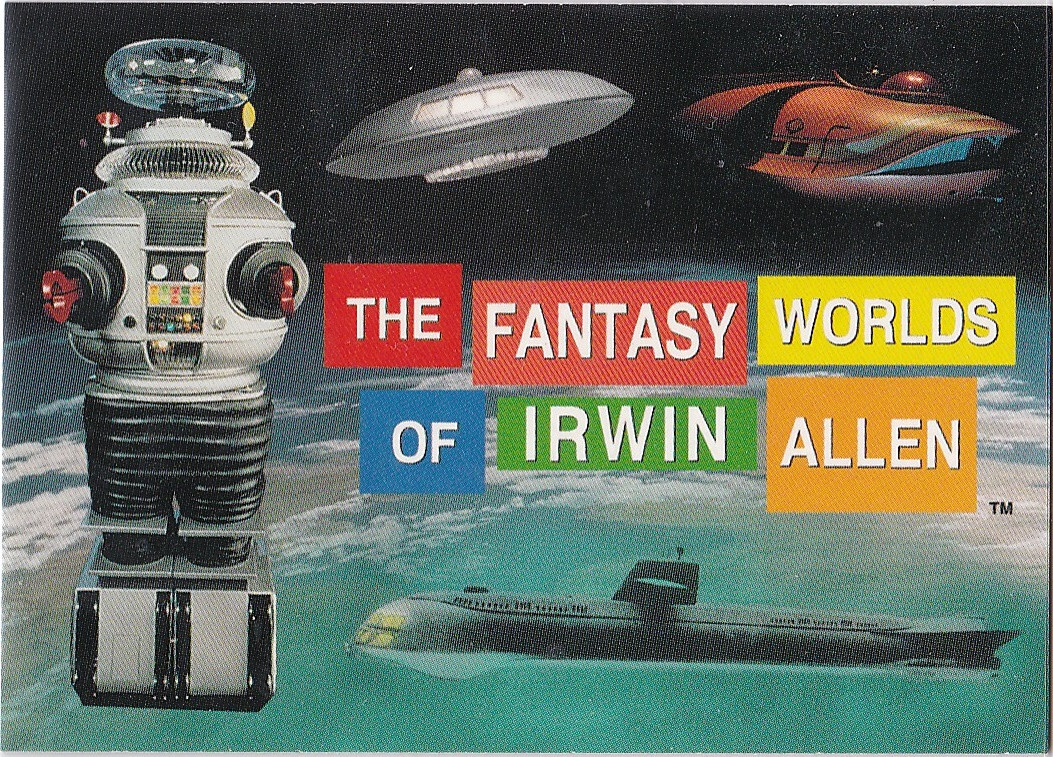 THE FANTASY WORLDS OF IRWIN ALLEN COMPLETE BASE TRADING CARD CARD SET 1 ...