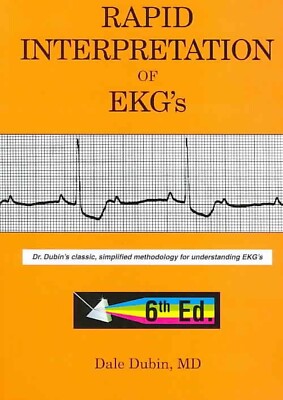 Rapid Interpretation of EKG's 6th Edition SEALED-NEW! (LAST ONE ...