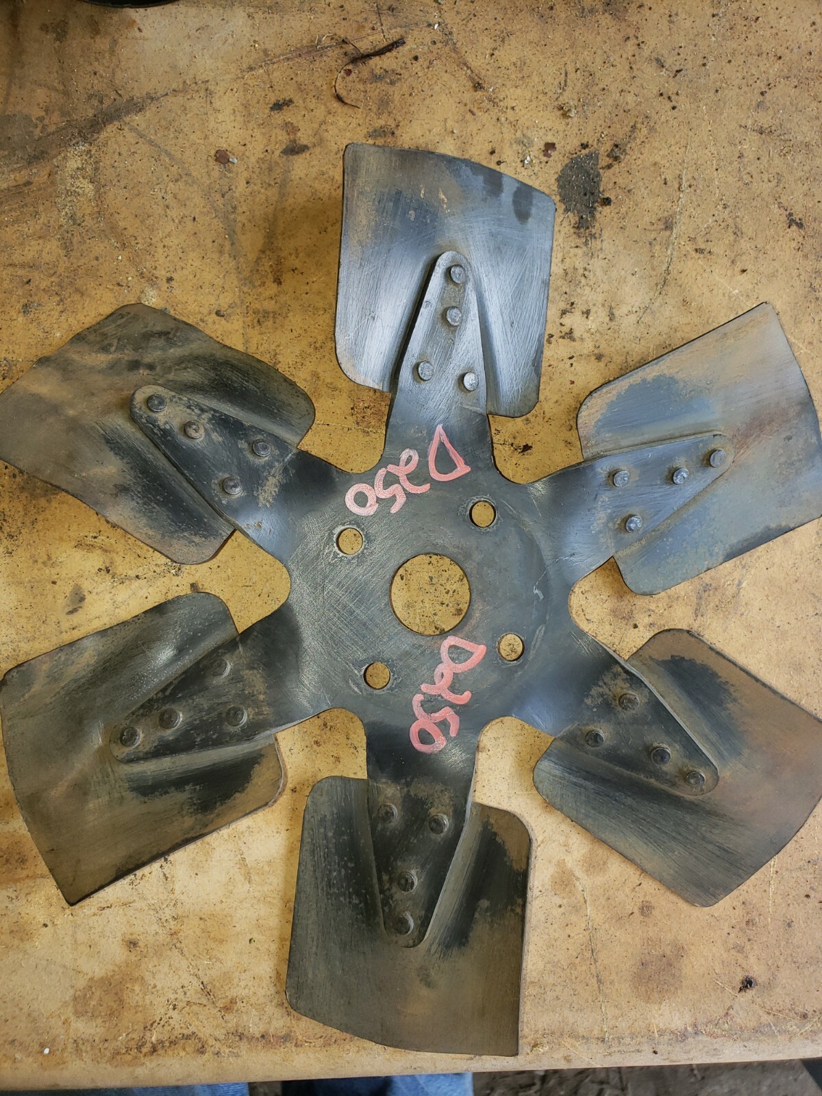 Wheel Horse D-250 Tractor Mower Radiator Fan | eBay