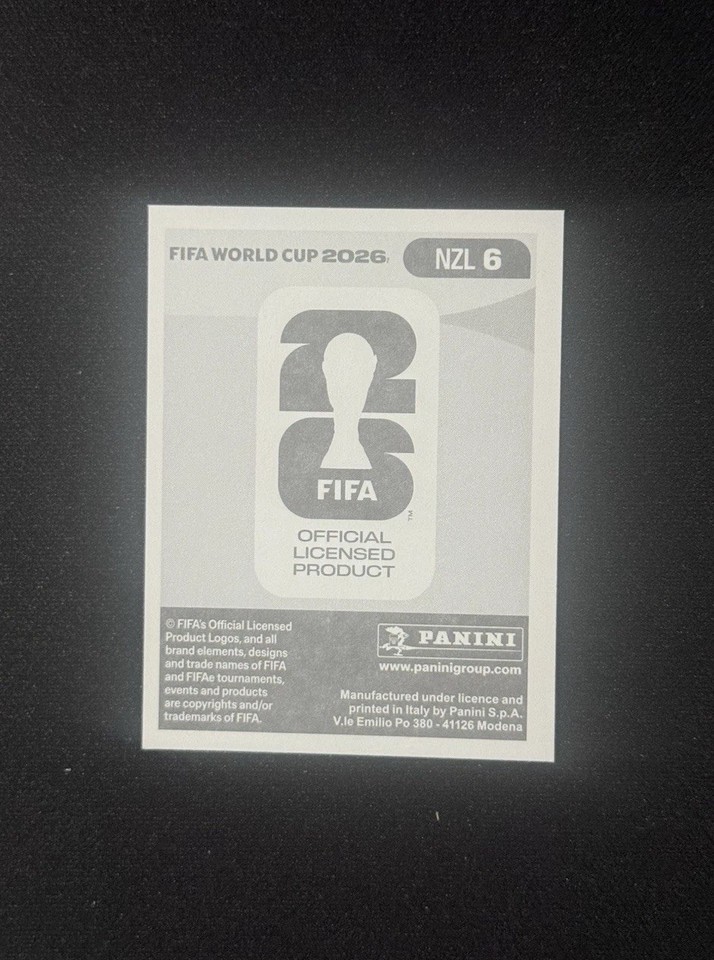 2026 Panini FIFA World Cup Sticker - Tim Payne #NZL6 New Zealand - Blue ...