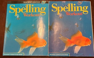 SPELLING WORKOUT B Level 2nd Grade MCP Modern Student & Teacher Edition ...