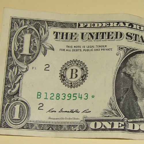 2013 - $1 Dollar B Series New York Error Star Note - Fort Worth | eBay