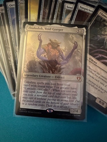Zhulodok Void Gorger MTG Commander Masters Deck (upgraded) (deck box ...