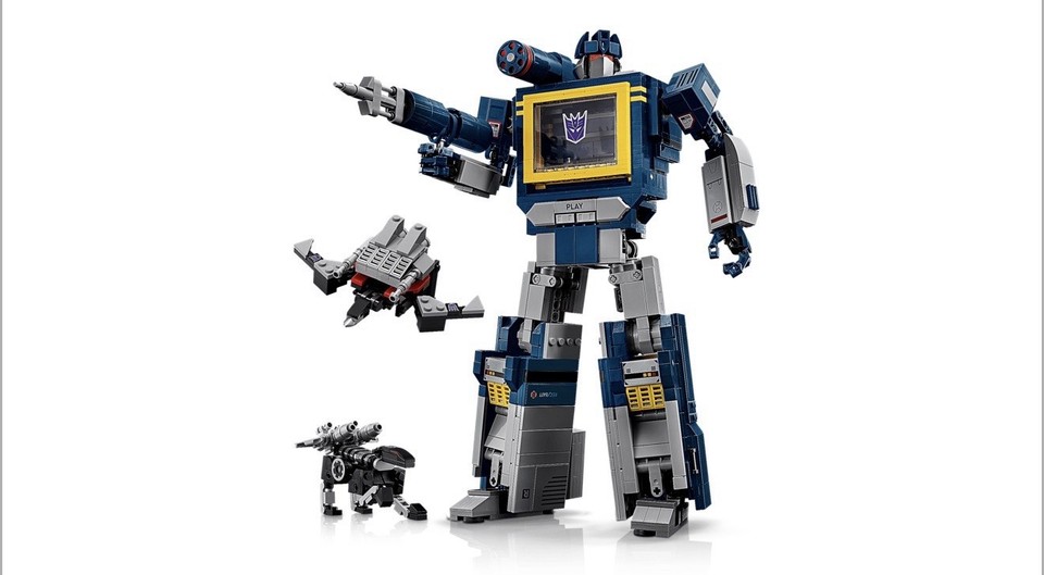 LEGO Icons 10358 Transformers Soundwave Robot Figure NIB Sealed 1505 ...