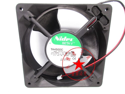 1PC Nidec TA450DC B31256-55 12V 0.49A 12CM cooling fan # | eBay