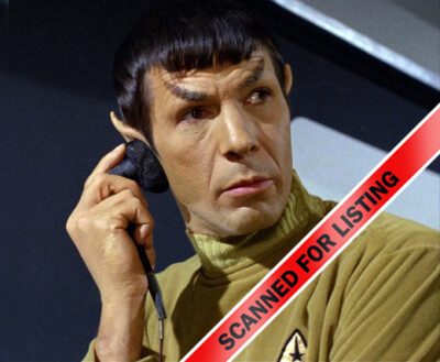 STAR TREK TOS Leonard Nimoy as Mr. SPOCK 8X10 PHOTO #7220 | eBay