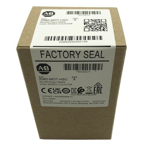 2080MOTHSC AB Micro800 plug-in module 2080-MOT-HSC | eBay