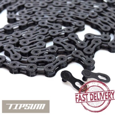 TIPSUM X11SL Diamond Coating DLC Road MTB Bike Chain Shimano CAMPAGNOLO ...