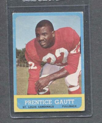1963 Topps Football #150 Prentice Gautt (Cardinals) Vg | eBay