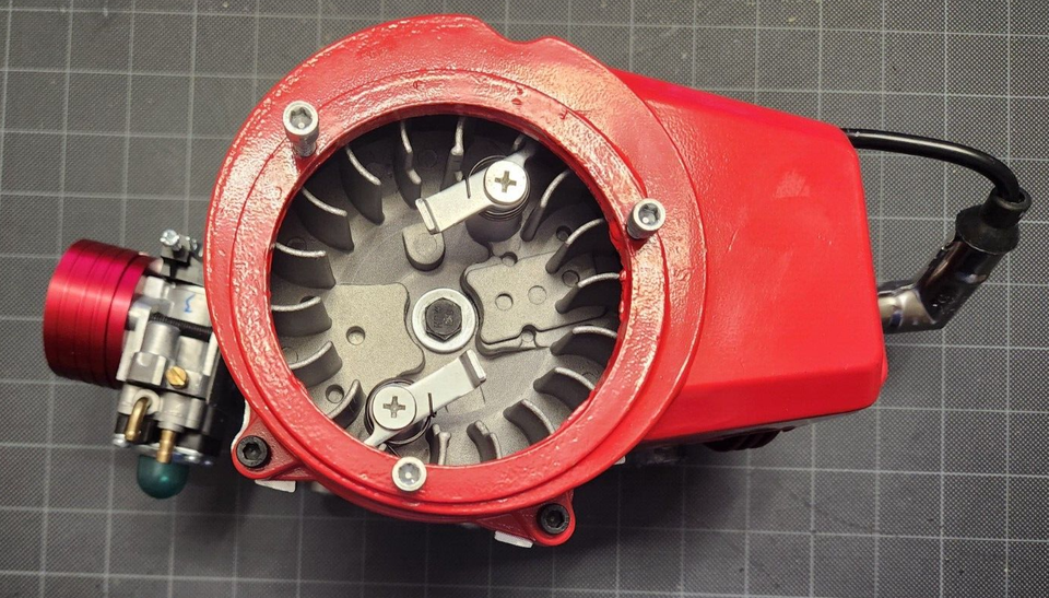 Primal RC Raminator Monster Truck 49cc Engine RED NEW | eBay