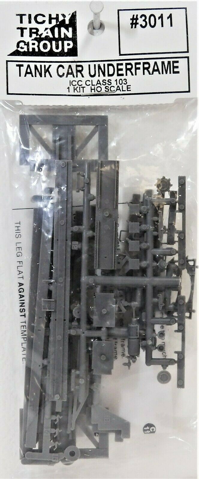 HO Scale Tichy Train Group 3011 Tank Car ICC Class 103 Underframe Kit ...