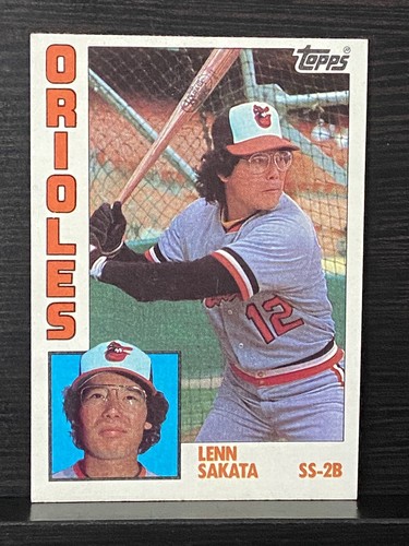1984 Topps Baseball Card 578 Lenn Sakata Orioles SR | eBay