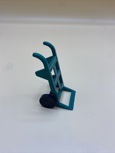 Vintage Marx plastic hand cart - dolly - green - vtg | eBay