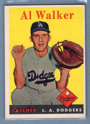 1958 Topps #203 Al Walker (a) EX GO387 | eBay