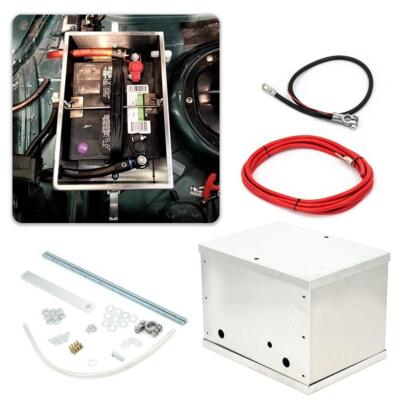 Aluminum Battery Box Relocation Kit for Turbo Clearance B H F K Swap ...