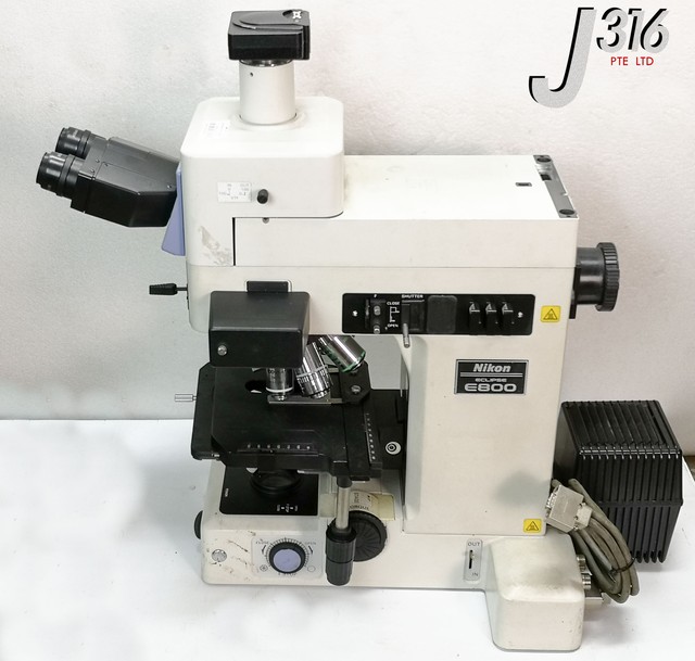 Nikon Eclipse E800 Fluorescence Microscope With Cameras Controllers Cables for sale online | eBay