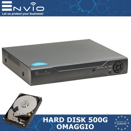 XVR DVR 6in1 AHD CVI TVI CVBS XVI IP 4 CANALI 5 MP CLOUD P2P UTC HARD ...