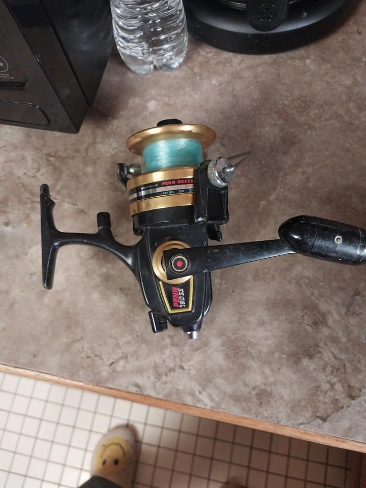 Penn 750 SS Skirted Spool Fishing Reel - Black/Gold 31324075009 | eBay